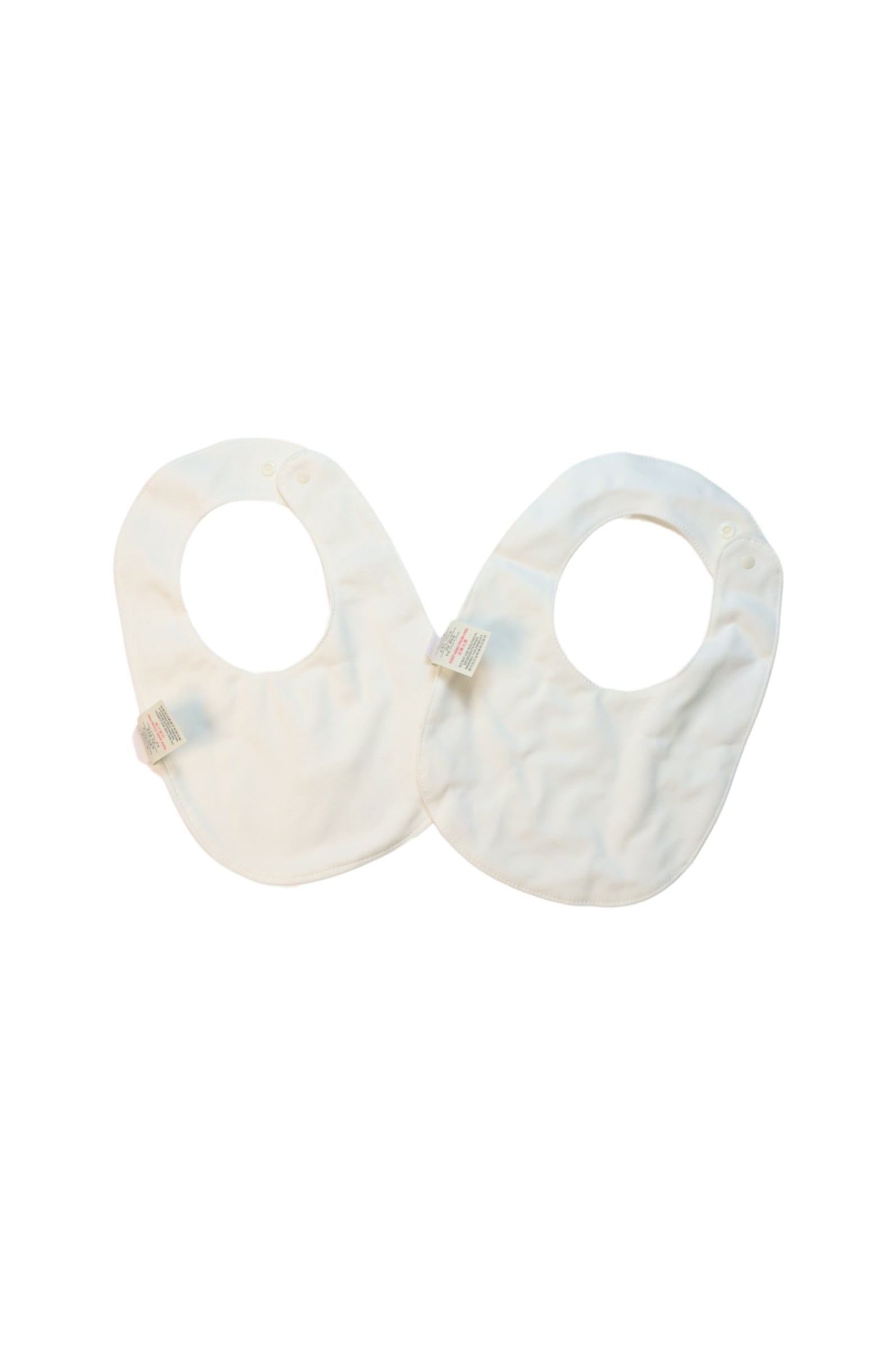 White Natures Purest Bib Set O/S (2 pcs) — Retykle